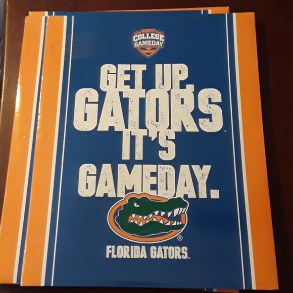 Markings | Office | Set Of 5 Florida Gators Ring Binder Folders New ...